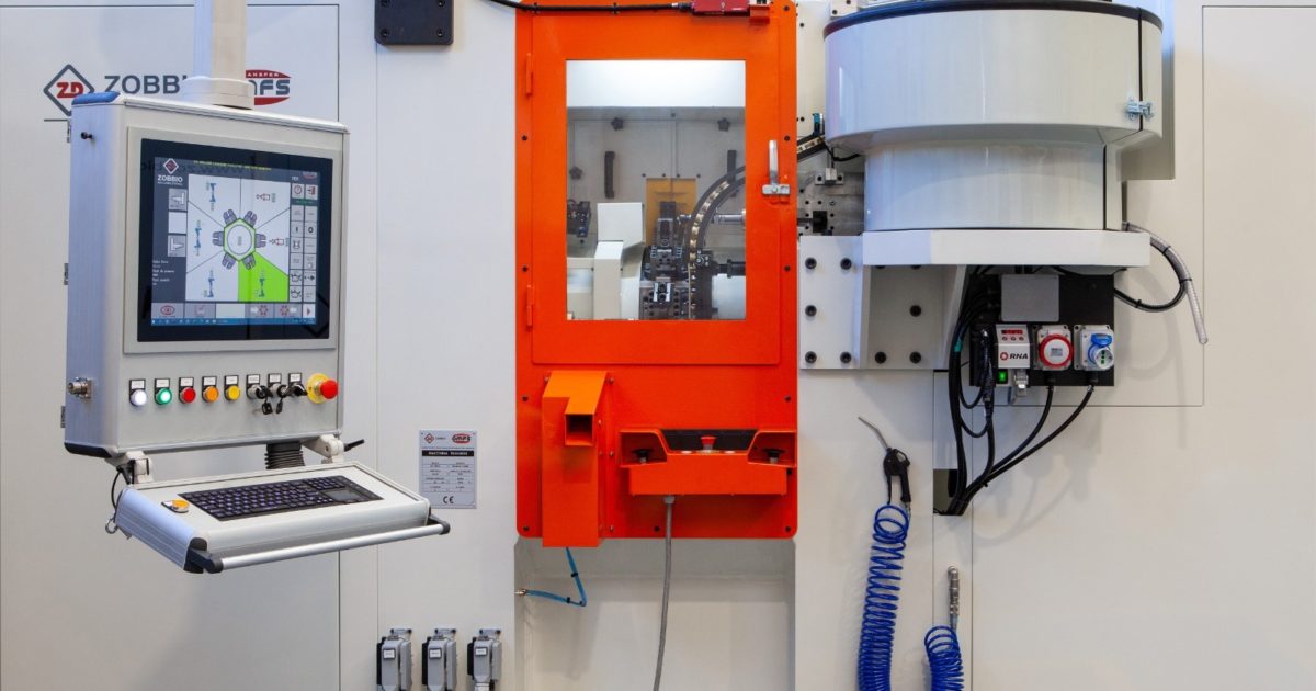 CNC TRANSFER MACHINE WITH FANUC FOR BRASS PARTS | ZD Zobbio